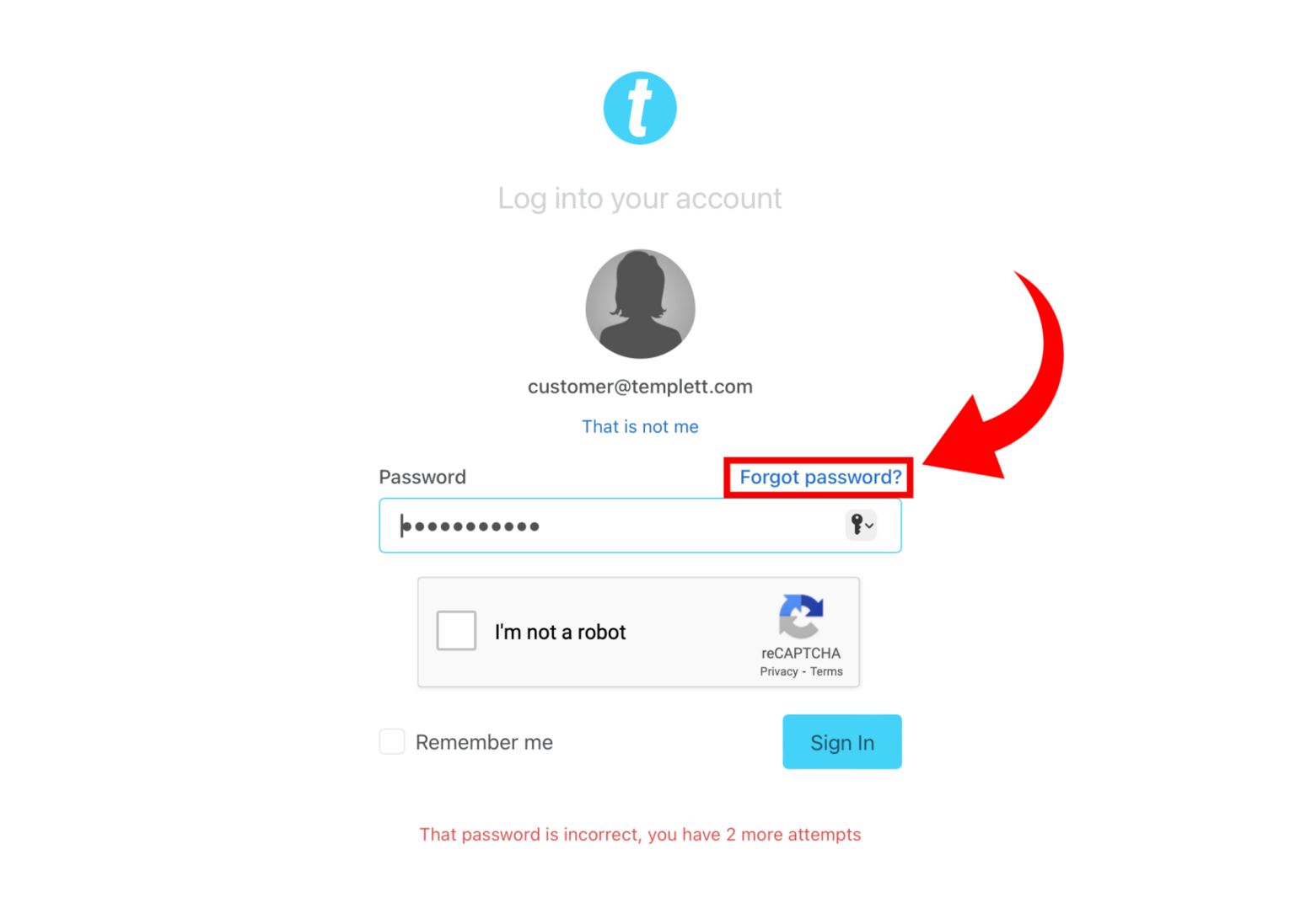 Templett Login Process | Templett Blog