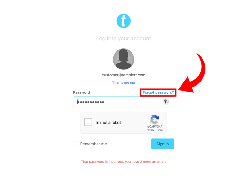 Templett Login Process | Templett Blog