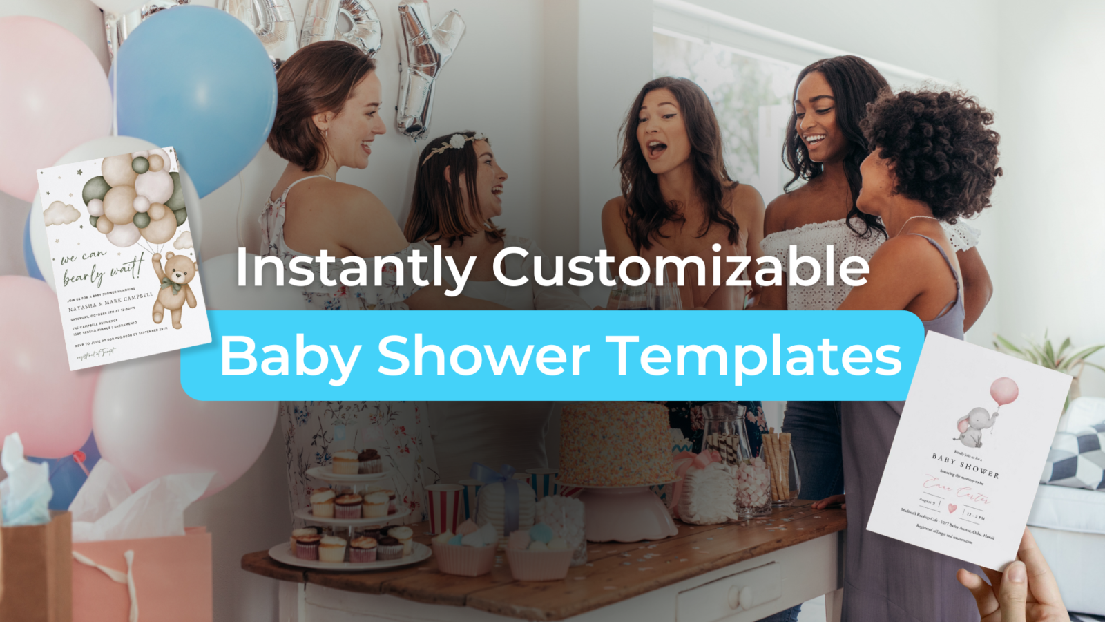 Editable Baby Shower Templates That Sell | Templett Blog